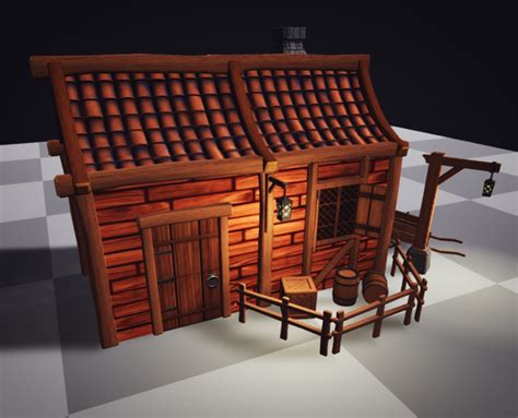 Stylized Fantasy Modular Pack 3d Turbosquid 1432471