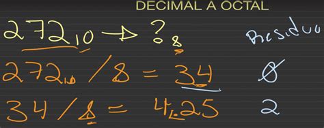 C Mo Pasar De Decimal A Octal Paso A Paso