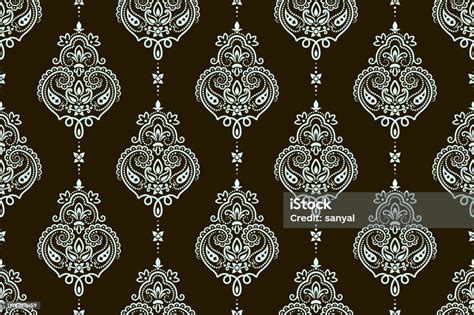 완벽 한 패턴을 기반으로 장식 페이 즐 리 큰 스카프 프린트 벡터 장식 페이 즐 리 큰 스카프 프린트 실크 목 스카프 또는 스카프 사각형 패턴 디자인 스타일 직물 또는