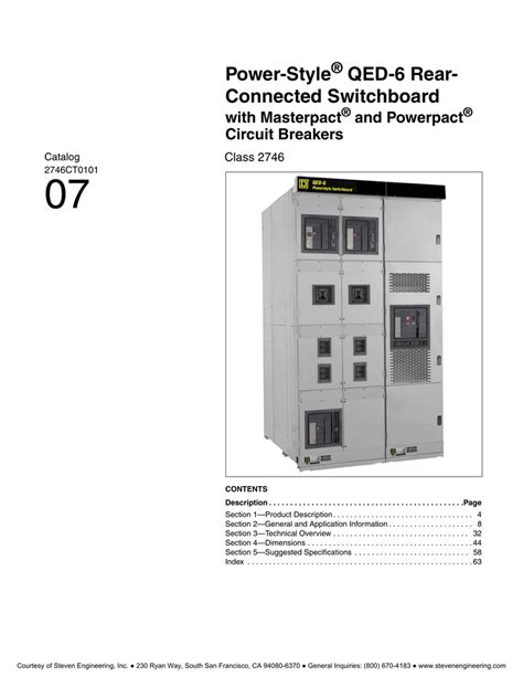 Power Style Qed6 Switchboard