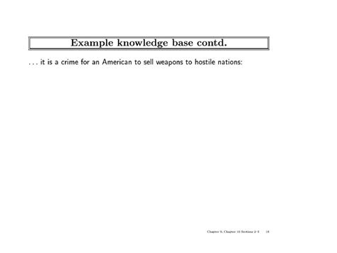 Notes 9 Inference In First Order Logic Ppt Download