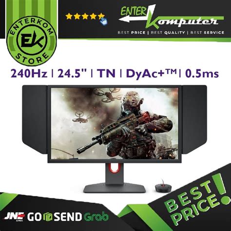 BenQ ZOWIE 24.5 XL2546K FHD Gaming Monitor 240Hz - Enterkomputer Jual ...