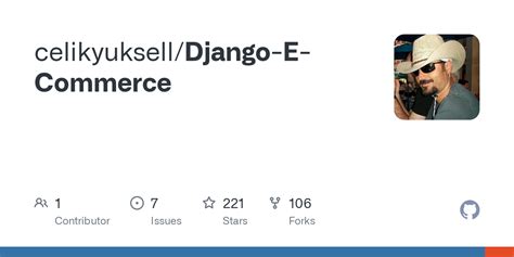 GitHub Celikyuksell Django E Commerce