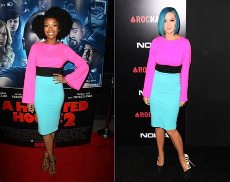 Brandy Vs Katy Perry In Fausto Puglisi Fashionandstylepolice