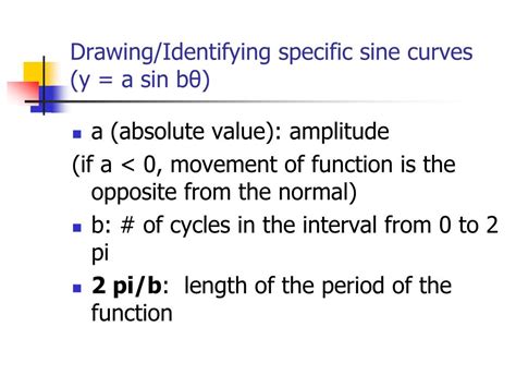 Ppt Mastering Sine Curve Period Amplitude Equations Examples Powerpoint Presentation Id