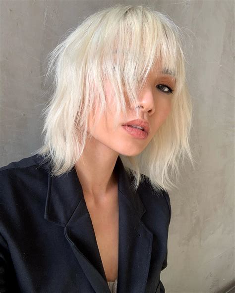 10 Stylish Choppy Bob With Bangs Ideas For Wearable Edgy Short Hair