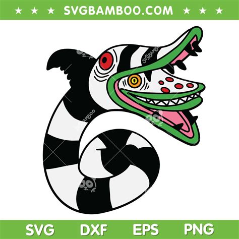 Beetlejuice Style Sandworm Svg Png