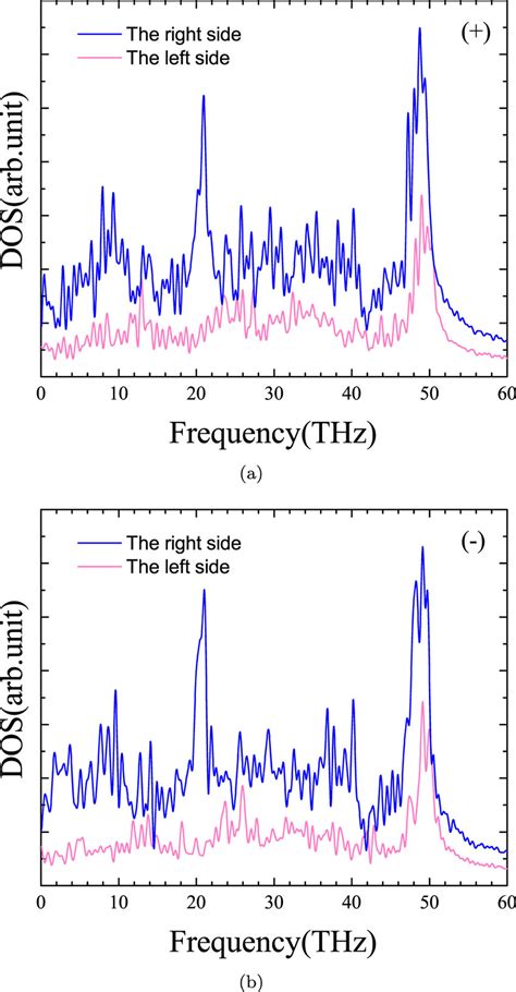 Phonon Density Of States On Both Sides Of The Interface For Positive Download Scientific