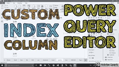 Custom Index Column In Power BI Using Power Query Editor TAIK Power BI YouTube