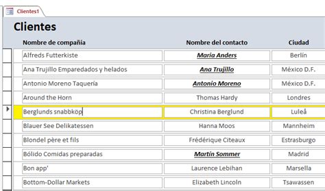 Cambio De Color Al Seleccionar El Registro En Un Formulario Continuo Microsoft Access