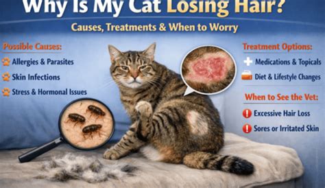 Why Is My Cat Losing Hair Causes Treatments And When To Worry
