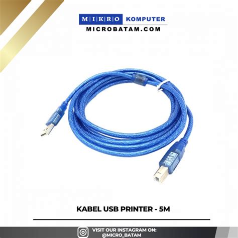 Kabel Usb Printer 5m