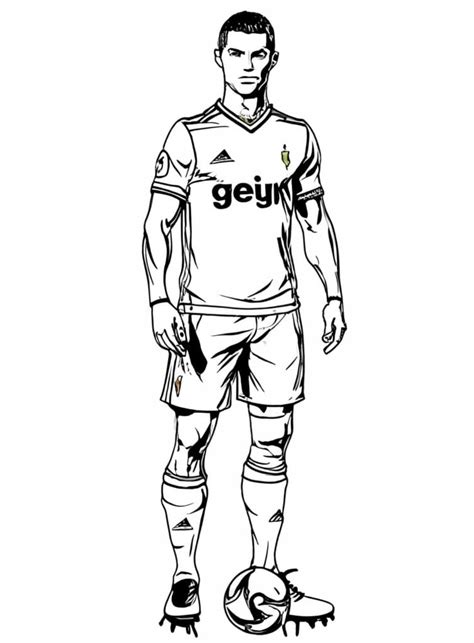 Coloring Pages For Ronaldo