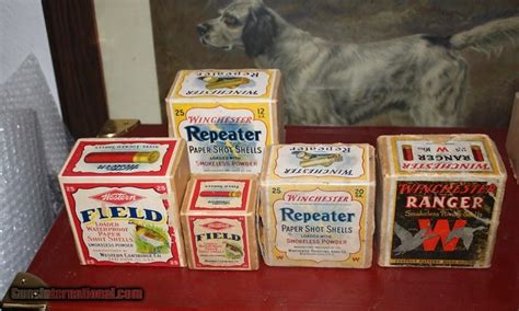 Collection Of Shotshell Boxes