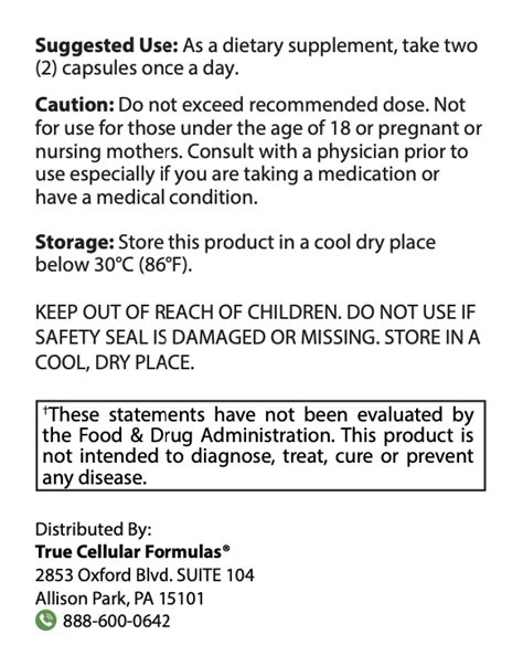 Liver Support True Cellular Formulas® Liver Support True Cellular Formulas®