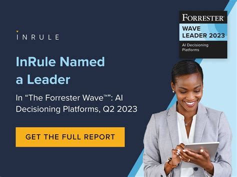 Inrule On Linkedin Inrule Named A Leader In “the Forrester Wave™ Ai Decisioning Platforms