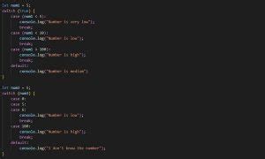 JavaScript Switch Statement Exercises And Examples