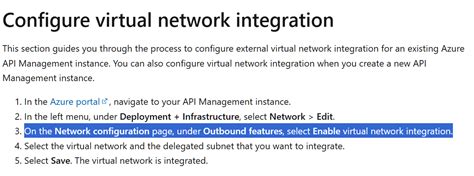 Virtual Network Integration In Standard V2 Tier Not Available Microsoft Qanda