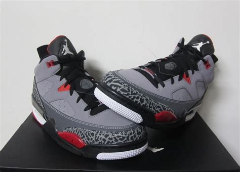 Jordan Son Of Mars Low Cement Grey White Black Fire Red
