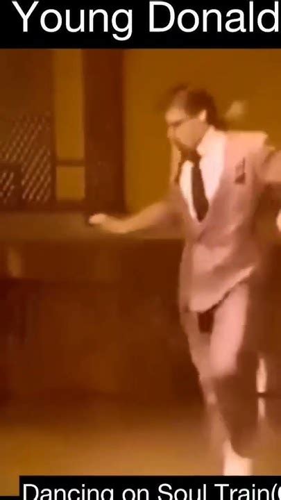 Young Donald Trump Dancing Soul Train Awards Shorts Donaldtrump
