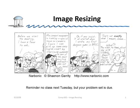 Linear Interpolation And Image Resizing Lecture Slides Comp 665