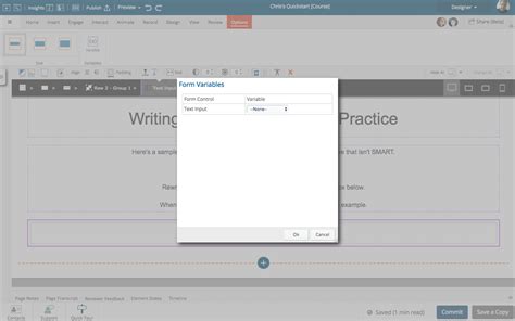 Assign A Text Input Box To A Variable