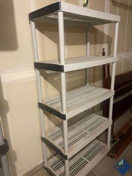 Plastic Shelving Unit Estate Details