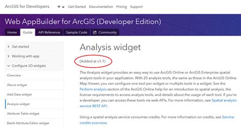 Web AppBuilder For ArcGIS V Developer Edition Now Available