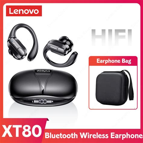 Lenovo Xt Wireless Bluetooth Earphones Sports Waterproof Hifi Stereo Tws Wireless Earbuds With