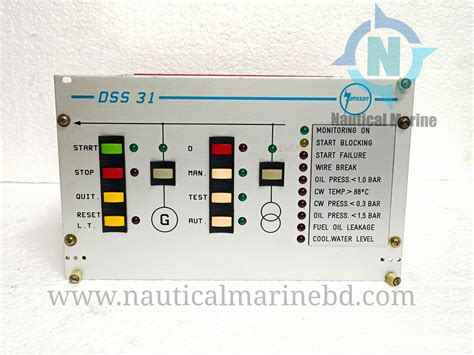 Rolf Janssen Dss 31 Engine Control Panel