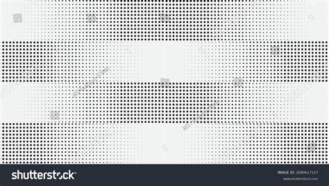 Halftone Bitmap Seamless Pattern Dot Background Stock Vector Royalty Free 2080617127