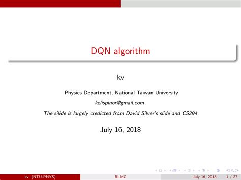 Deep Reinforcement Learning Q Learning Pdf Programming Languages