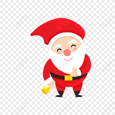 손으로 그린 귀여운 만화 빨간 산타 일러스트 클로스 그림 수집 디자인 Png 일러스트 무료 다운로드 Lovepik