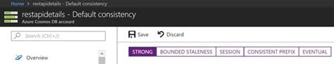 diving deep into different consistency levels of azure cosmos db