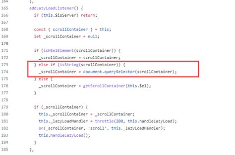 前端 关于 El Image 中的 Scroll Container 属性的问题？ Segmentfault 思否