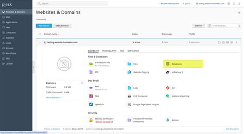How To Create A New Mysqlmariadb Database Hostwebo