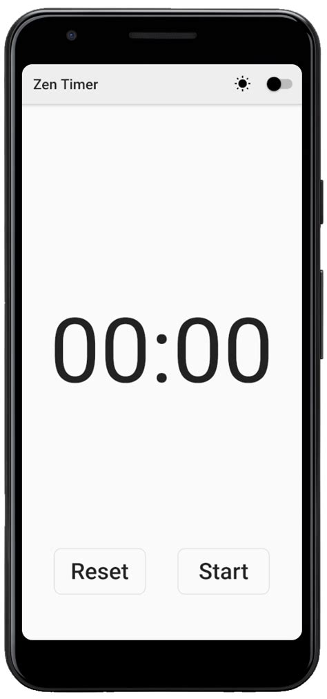 GitHub Willzittlau Zen Timer Simple Stopwatch For Timing Long Activities
