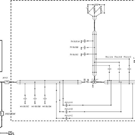 Layout Of Atpdraw Simulation Model Download Scientific Diagram