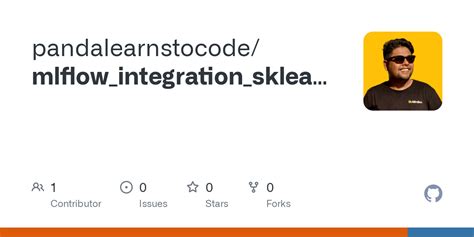 Github Pandalearnstocodemlflowintegrationsklearn