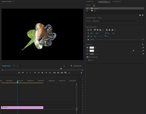 How Can I Move The Track Matte Key Layer Independe Adobe Product Community 11732378
