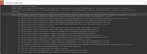 Jenkins Connecting Refused While Connecting To Kubernetes Using Kubernetes Continuous Deploy