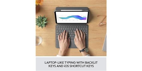 Logitech Folio Touch Ipad Keyboard Case Open Box