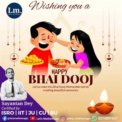 Sayantan Dey 🇮🇳 On Linkedin Festival Celebration Bonding Brotherhood Letsmathemagic