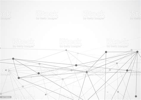 연결 점 들과 라인을 추상화 합니다 연결 과학 배경입니다 벡터 일러스트 레이 션 0명에 대한 스톡 벡터 아트 및 기타 이미지 0명 3차원 형태 개념 Istock