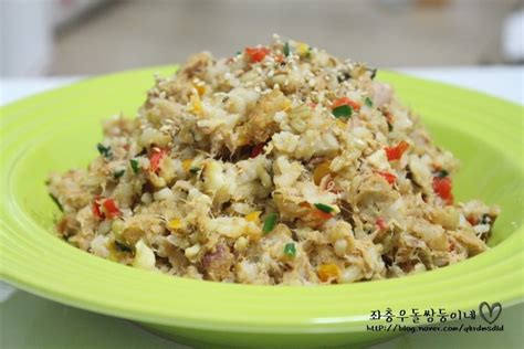 초간단 참치볶음밥