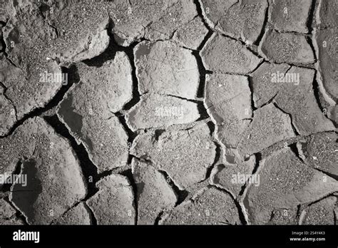 Dry Mud Land Background Texture Global Warming Concept Dry Mud Land Background Texture Stock