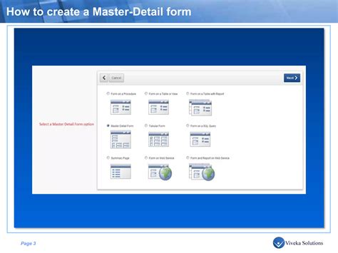 Apex How To Create A Master Detail Form Pptx