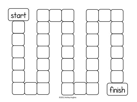 Blank Game Board Printable Printable Free Templates