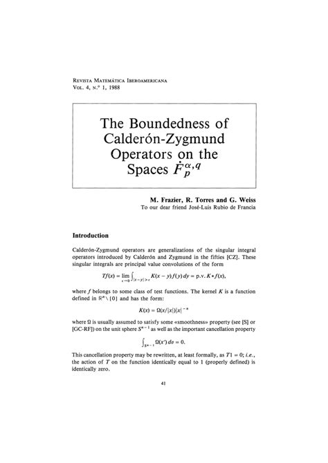 Pdf The Boundedness Of Calderón Zygmund Operators On The Spaces Fpa Q
