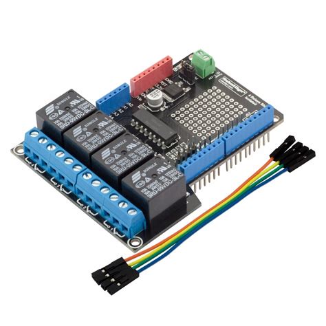 Robotdyn Nakładka Shield Z 4 Przekaźnikami Arduino 8105939896 Oficjalne Archiwum Allegro